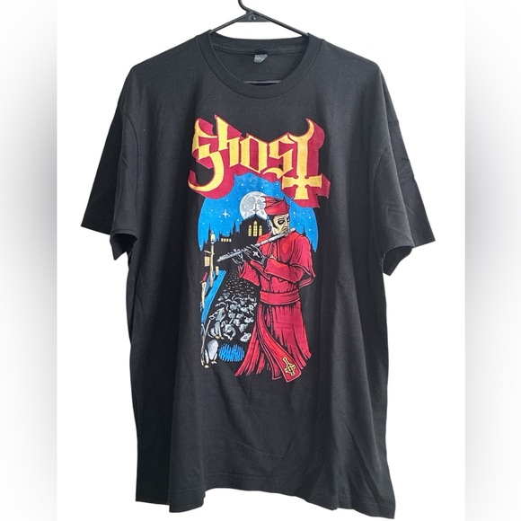 Tultex | Shirts | Ghost Band Tshirt Size Xl Satanic Rock Evil Metal ...